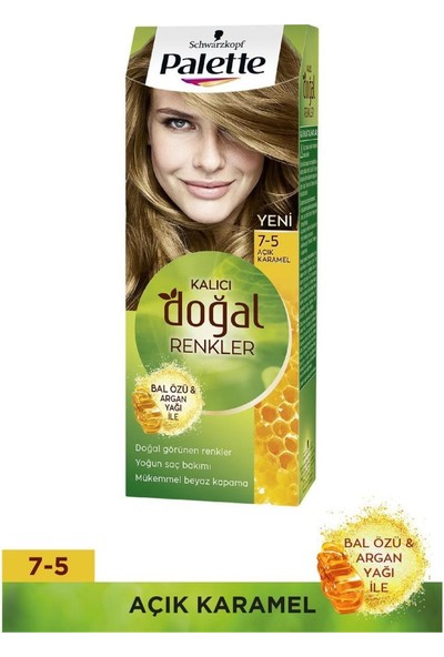 Schwarzkopf Palette Kalıcı Doğal Renkler 7-5 Açık Karamel Saç Boyası Schwarzkopf Palette Kalıcı Doğal Renkler 7-5 Açık Karamel Saç Boyası