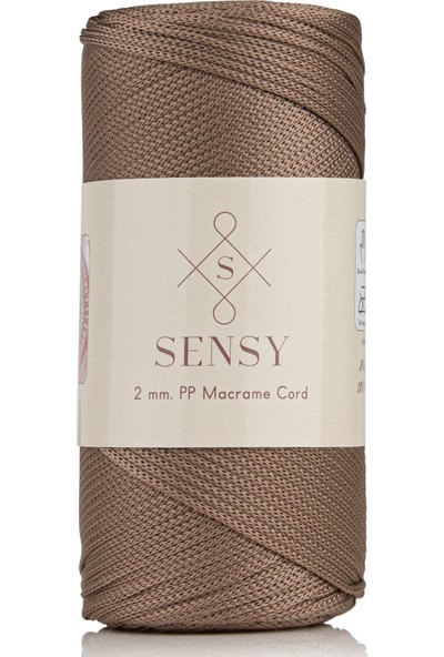 Sensy Premium Polyester Makrome İpi 2 mm 200 gr Sensy Premium Polyester Makrome İpi 2 mm 200 gr