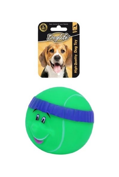 Doglife Köpekler Için Plastik Tenis Ball Wıth Hea Doglife Köpekler Için Plastik Tenis Ball Wıth Hea