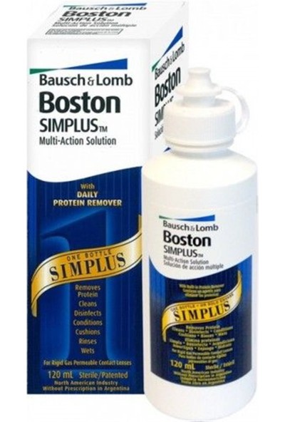 Boston Simplus Solüsyonu 120 ml Boston Simplus Solüsyonu 120 ml