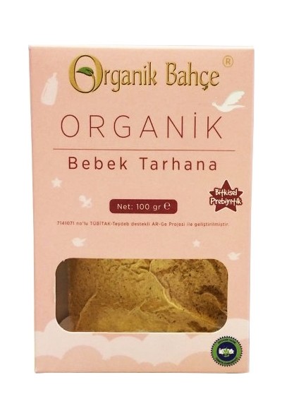 Organik Bahçe Bebek Tarhanası 100 Gram