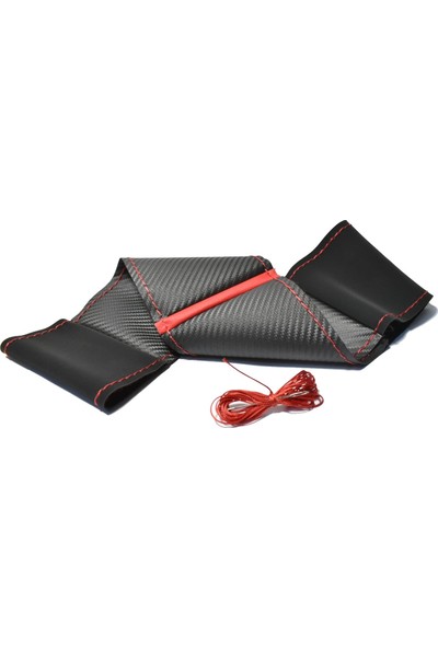 Gürler Oto Aksesuar Alkantra-Karbon Dikme Direksiyon Kılıfı A+Plus Gürler Oto Aksesuar Alkantra-Karbon Dikme Direksiyon Kılıfı A+Plus