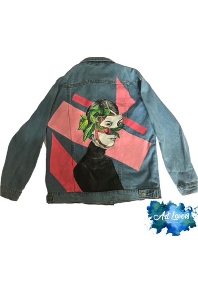 Kadın Açık Mavi Sırt Detaylı Kot Ceket Kadın Açık Mavi Sırt Detaylı Kot Ceket