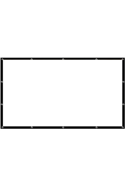 Sprotauto Yüksek Çözünürlüklü 72 inç Katlanabilir Projeksiyon Perdesi (Yurt Dışından)