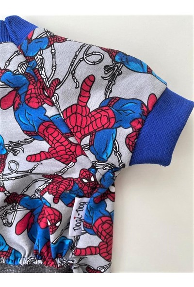 Spider Köpek Tulumu (1 kg-10 kg) Mavi Xxl