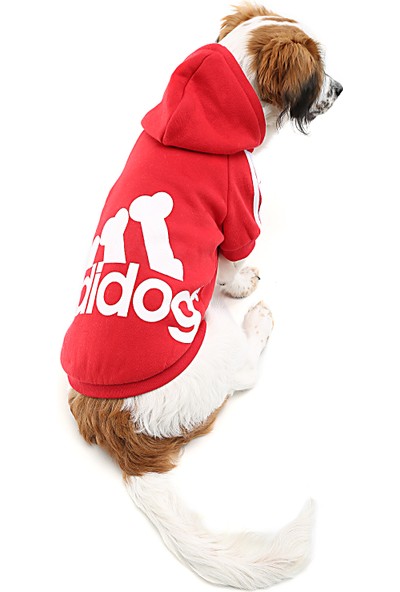 Küçük Irk Kırmızı Adidog Kedi-Köpek Sweati-(1 kg-10 kg Arası) Kırmızı Xxl Küçük Irk Kırmızı Adidog Kedi-Köpek Sweati-(1 kg-10 kg Arası) Kırmızı Xxl