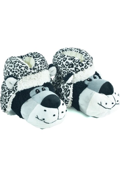 Lisanslı Markalar Kız Çocuk Hayvanlı Panduf Ev Botu