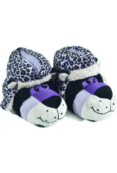 Lisanslı Markalar Kız Çocuk Hayvanlı Panduf Ev Botu