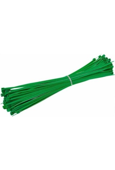 Schraube Kablo Bağı Plastik Cırt Kelepçe 3.6X200 mm Yeşil (100 Adet) Schraube Kablo Bağı Plastik Cırt Kelepçe 3.6X200 mm Yeşil (100 Adet)