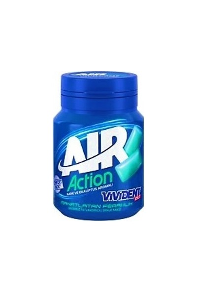 Vivident Şişe-Air Action-Mentos & Okaliptüs 12 x 67 gr