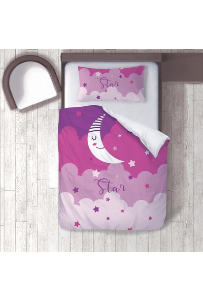 İnstababyrooms Dijital Baskılı 160CM x 220CM Çocuk Odası Nevresim Takımı Model 191