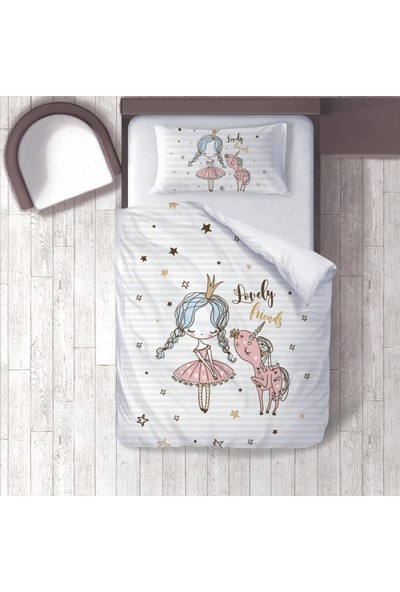 İnstababyrooms Dijital Baskılı 160CM x 220CM Çocuk Odası Nevresim Takımı Model 193