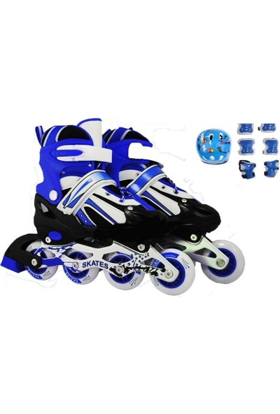 Bircan Ayarlanabilir Paten + Kask + Dizlik Seti 30-33 Bircan Ayarlanabilir Paten + Kask + Dizlik Seti 30-33