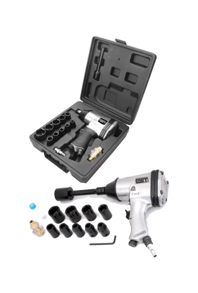 Eisenn Germany Technology Air 540 Nm Havalı Somun Sökme + 15 Parça Set Eisenn Germany Technology Air 540 Nm Havalı Somun Sökme + 15 Parça Set