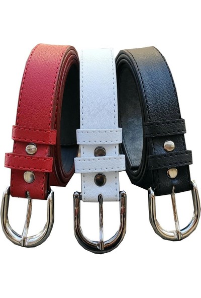 Başkent Çanta Kadın 3'lü Kot ve Kumaş Pantolon Kemeri Başkent Çanta Kadın 3'lü Kot ve Kumaş Pantolon Kemeri