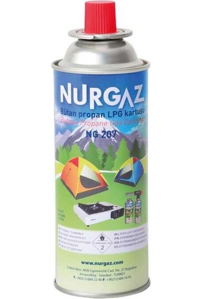 Nurgaz 220 gr Kartuş