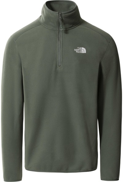 The North Face 100 Glacier 1/4 Zip Erkek Polar - T95IHPNYC