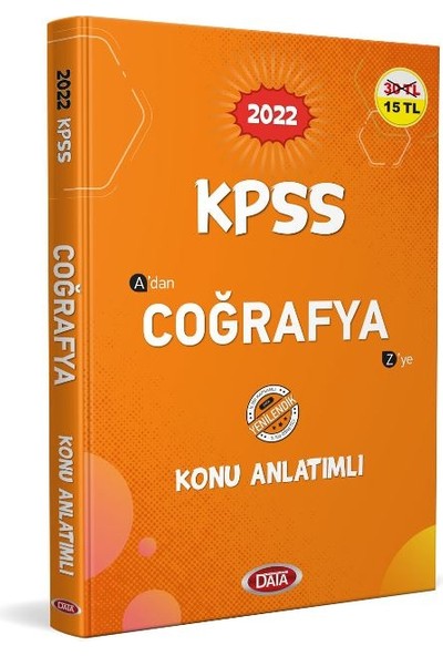 Data Yayınları KPSS Coğrafya Konu Anlatımlı Data Yayınları KPSS Coğrafya Konu Anlatımlı