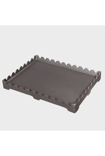 İkiz Soba Ids Döküm Şömine Alt Tablası Orta Boy