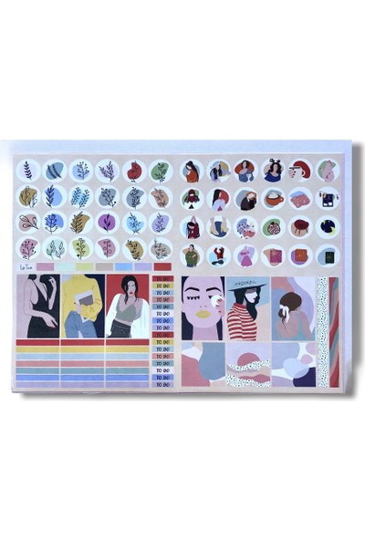 Latua Design Latua Sticker Seti 28 cm x 20 cm