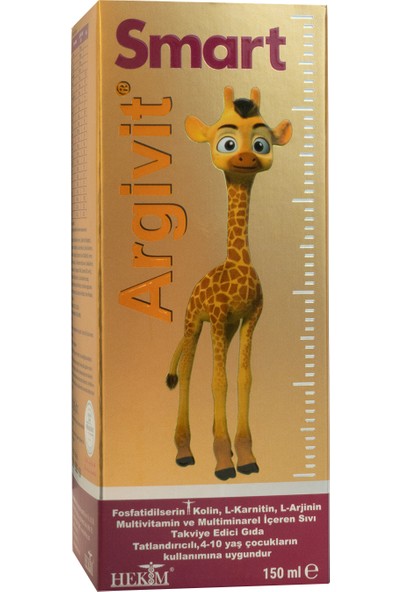 Argivit Smart Şurup 150 ml Argivit Smart Şurup 150 ml