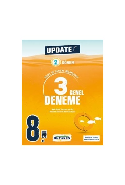 Okyanus 8. Sınıf Update 2. Dönem 3 Genel Deneme Okyanus 8. Sınıf Update 2. Dönem 3 Genel Deneme