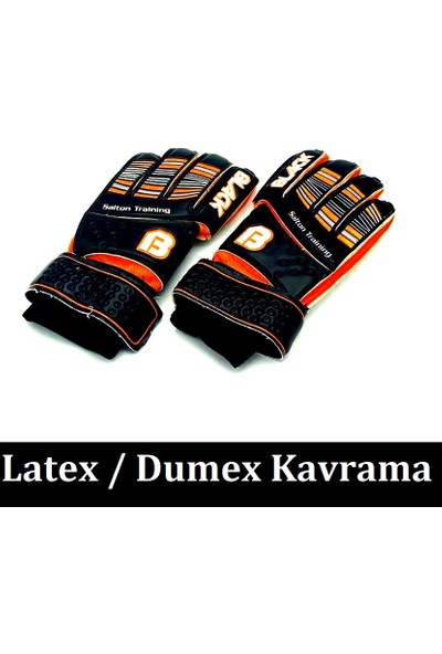 Povit Black Salton Training Lateks Kavrama Kaleci Eldiveni