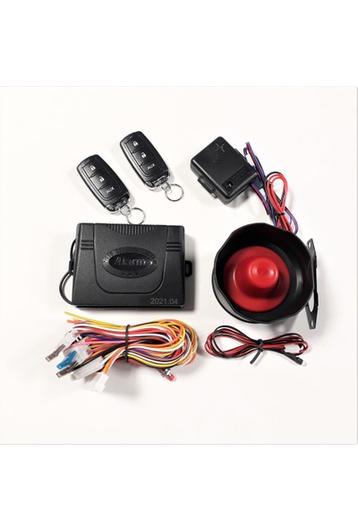 Carub B2ALARM Fallow Me Kumandalı 12V Krom Carub B2ALARM Fallow Me Kumandalı 12V Krom