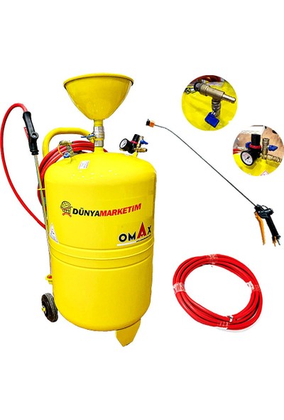 Omax Profesyonel 100 Litre Köpük Tankı Püskürtme Tankı Omax Profesyonel 100 Litre Köpük Tankı Püskürtme Tankı