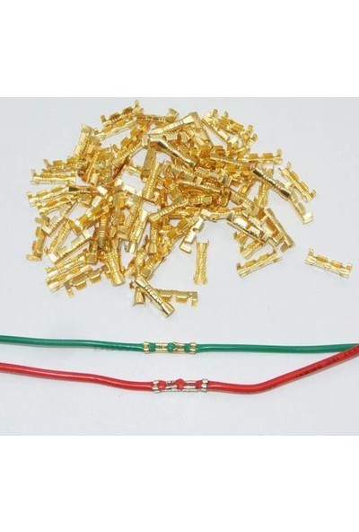 Mimozaavm 100 Adet Kablo Ek Terminali Fiş (Ara Bağlantı Terminali) 0,3-1,5 mm