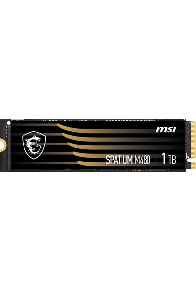 Msı Spatıum M480 Pcıe 4.0 Nvme M.2 1tb SSD
