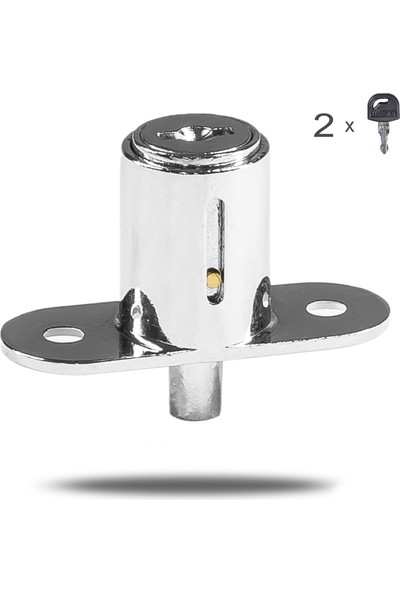 555 Dolap Kilidi Sürgülü Cam Kilidi Dondurma Dolabı Kilidi