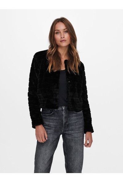 Only 15228664 Onllouıse Faux Fur Jacket Otw Kadın Mont Kaban