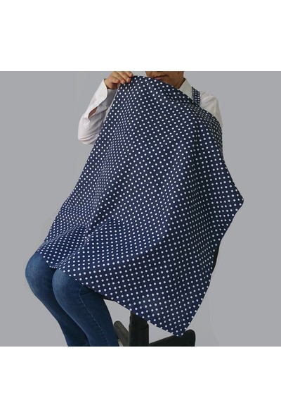 Altev Emzirme Önlüğü Ayarlı Boyun Askılı Ön Kavisli Yaka Geniştip