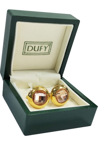 Dufy A.turuncu Erkek Kol Düğmesi