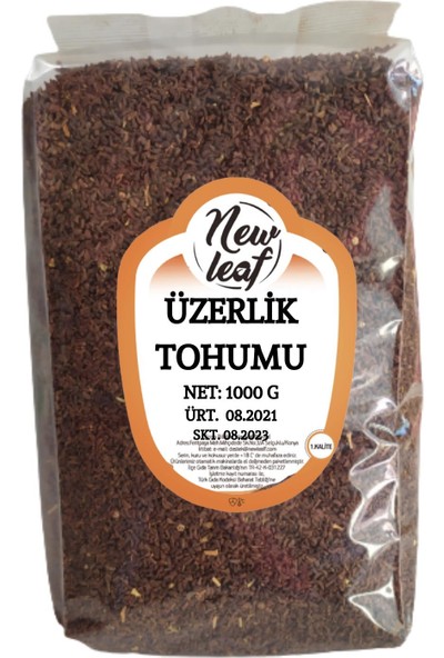 Newleaf Üzerlik Tohumu 1000 gr