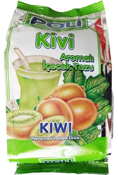 Poli Kivi Aromalı Içecek Tozu 500 gr Poli Kivi Aromalı Içecek Tozu 500 gr