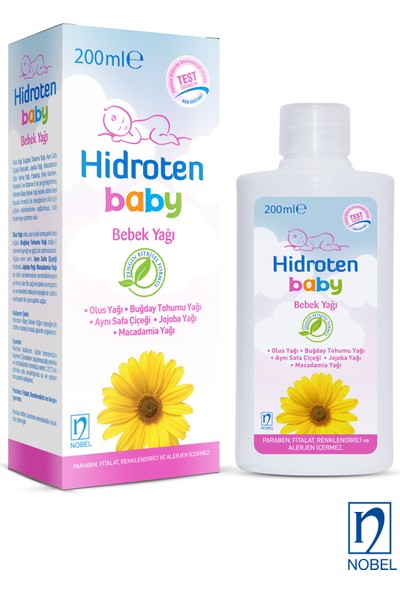 Hidroten Baby Bebe Yağı 200 Ml Hidroten Baby Bebe Yağı 200 Ml