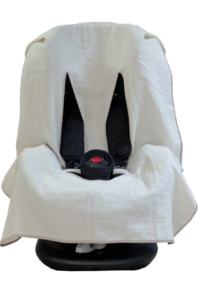 Mynest Bebek Müslin Oto Koltuğu Kılıfı 4010 Mynest Bebek Müslin Oto Koltuğu Kılıfı 4010