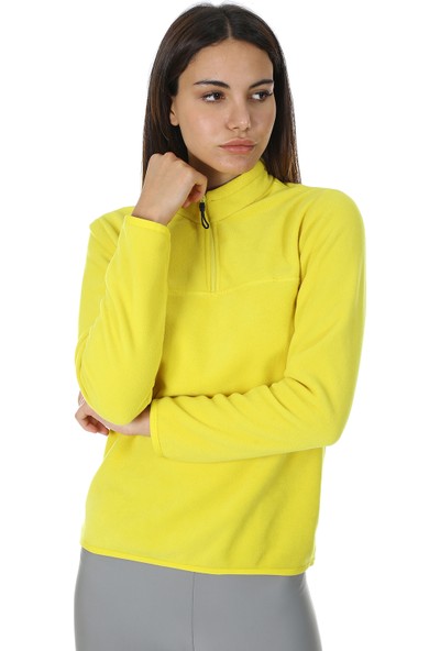 Diandor Yarım Fermuarlı Kadın Polar Sarı/yellow 21W42000001 Diandor Yarım Fermuarlı Kadın Polar Sarı/yellow 21W42000001