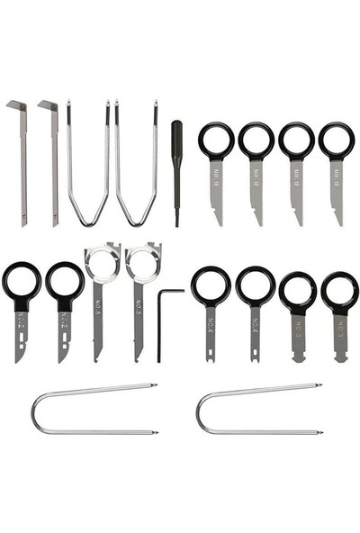Badem10 Nt Tools Oto Araç Radyo Teyp Sökme Takma Seti 20 Parça Badem10 Nt Tools Oto Araç Radyo Teyp Sökme Takma Seti 20 Parça