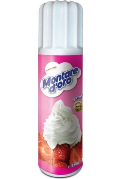 Montare D'oro Sprey Krema 250 gr Montare D'oro Sprey Krema 250 gr