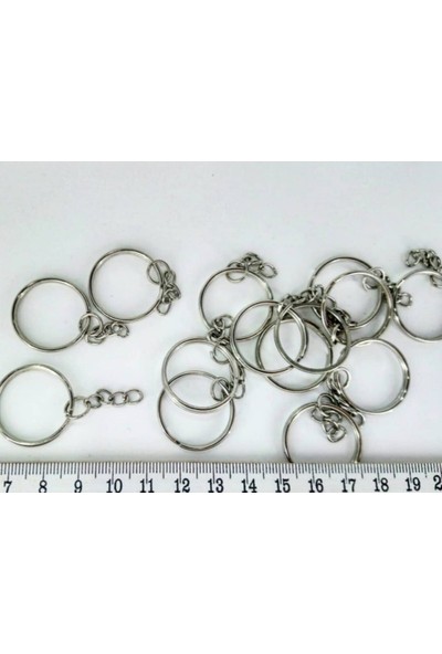 Ztt Anahtarlık Halkası Aparatı 25 mm 10 Adet