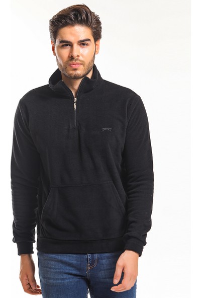 Slazenger Solid Erkek Sweatshirt