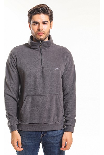 Slazenger Solid Erkek Sweatshirt