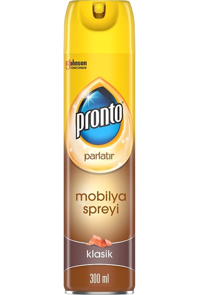 Pronto Mobilya Spreyi, Klasik, 300 ml x 12 Adet Pronto Mobilya Spreyi, Klasik, 300 ml x 12 Adet