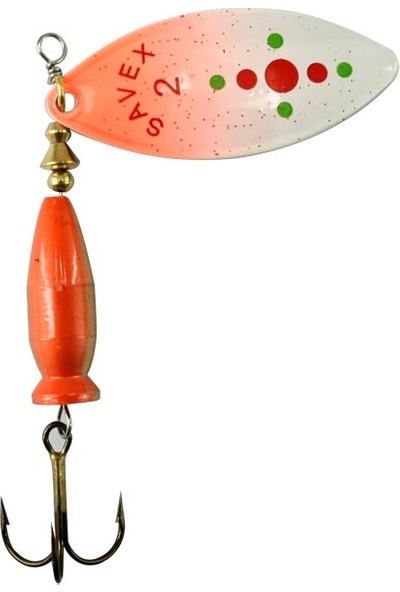 Savex Alpha Long Beyaz/ Üst Portakal&kırmızı Noktalı No:2/16 gr Savex Alpha Long Beyaz/ Üst Portakal&kırmızı Noktalı No:2/16 gr