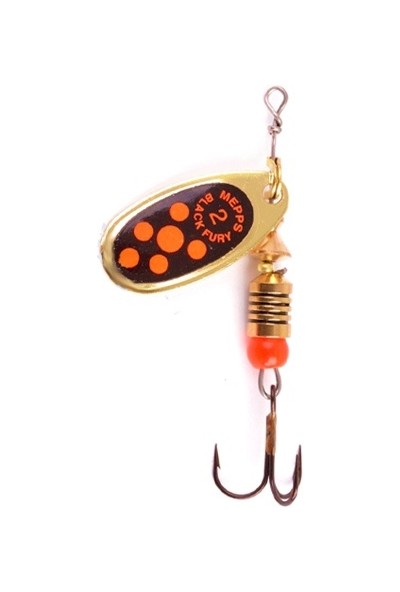 Mepps Black Fury Orange Altın-Portakal No:3 Mepps Black Fury Orange Altın-Portakal No:3