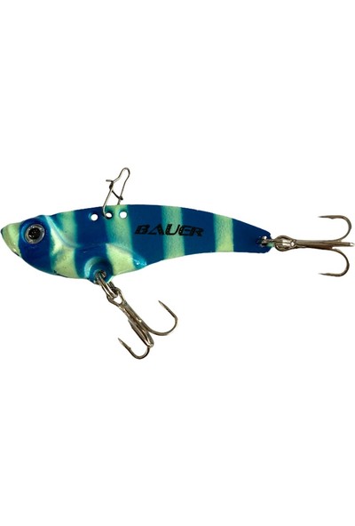 BAUER Bzmpzg BAUER Zincmetal (Vibrasyon) Balık 14 gr Purple/glow
