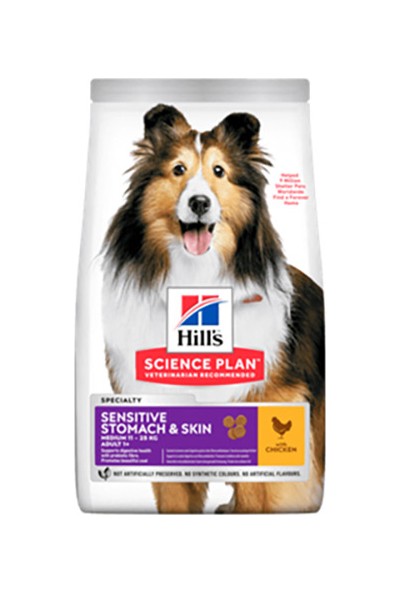 Hills Adult Sensitive Stomach&skin Chicken Köpek Maması 2,5 kg Hills Adult Sensitive Stomach&skin Chicken Köpek Maması 2,5 kg